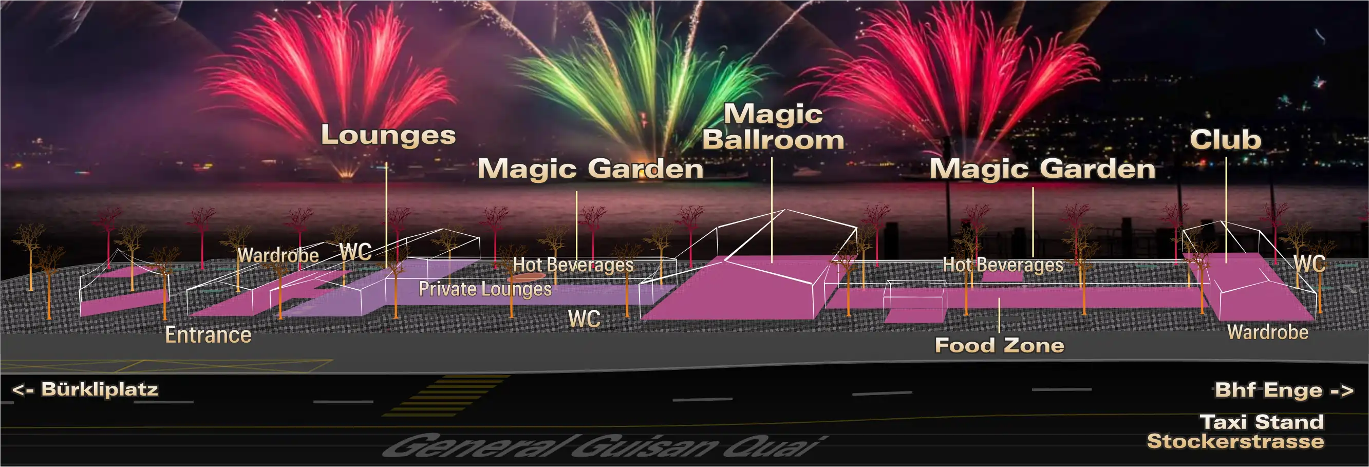 Magic Lake Zone - Silvester Zauber Zürich